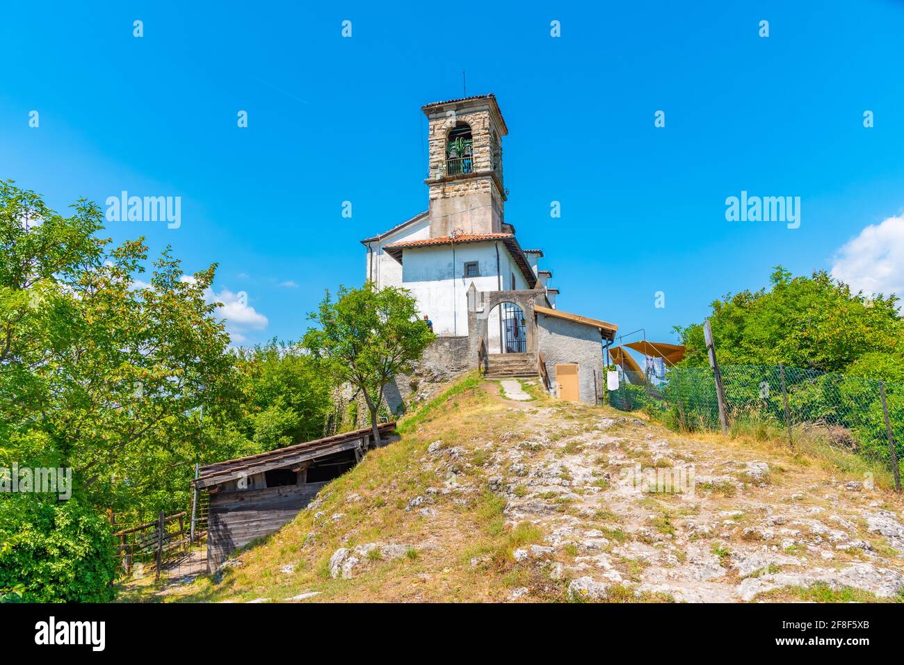 Madonna della Ceriola at Monte Isola in Italy Stock Photo - Alamy