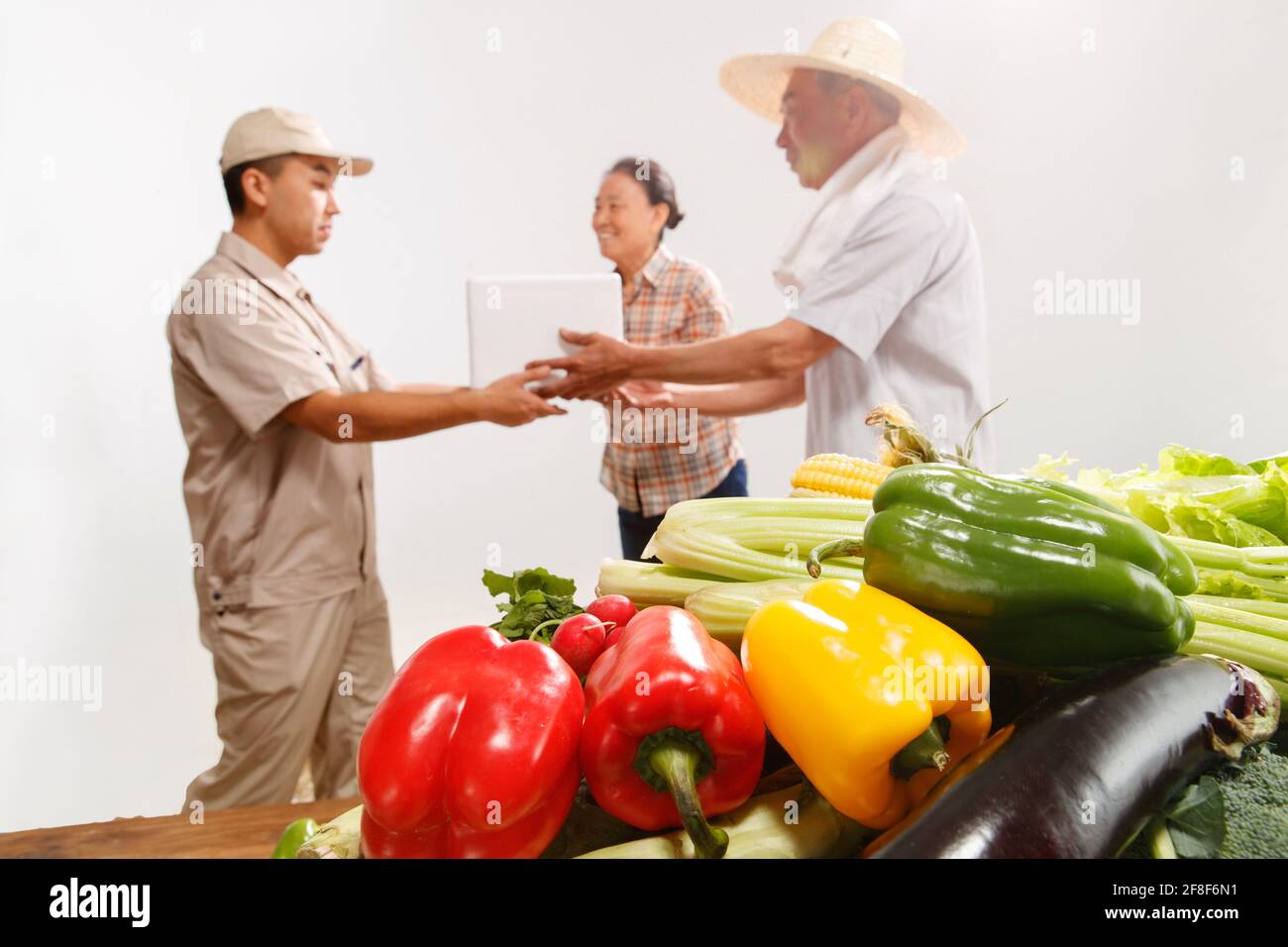 Three farmers products hi-res stock photography and images - Alamy