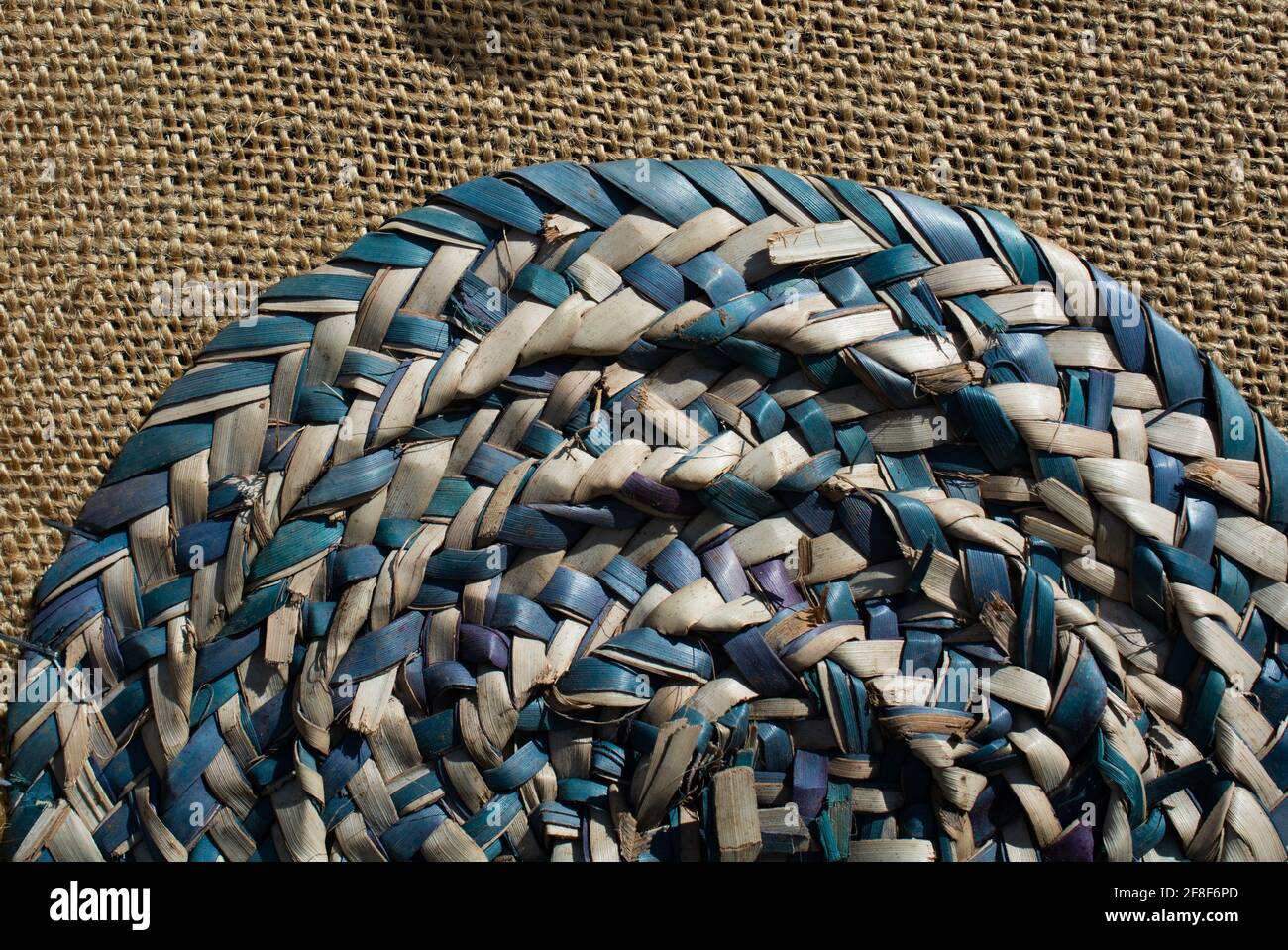 The texture of straw, weaving from straws background Stock Photo - Alamy