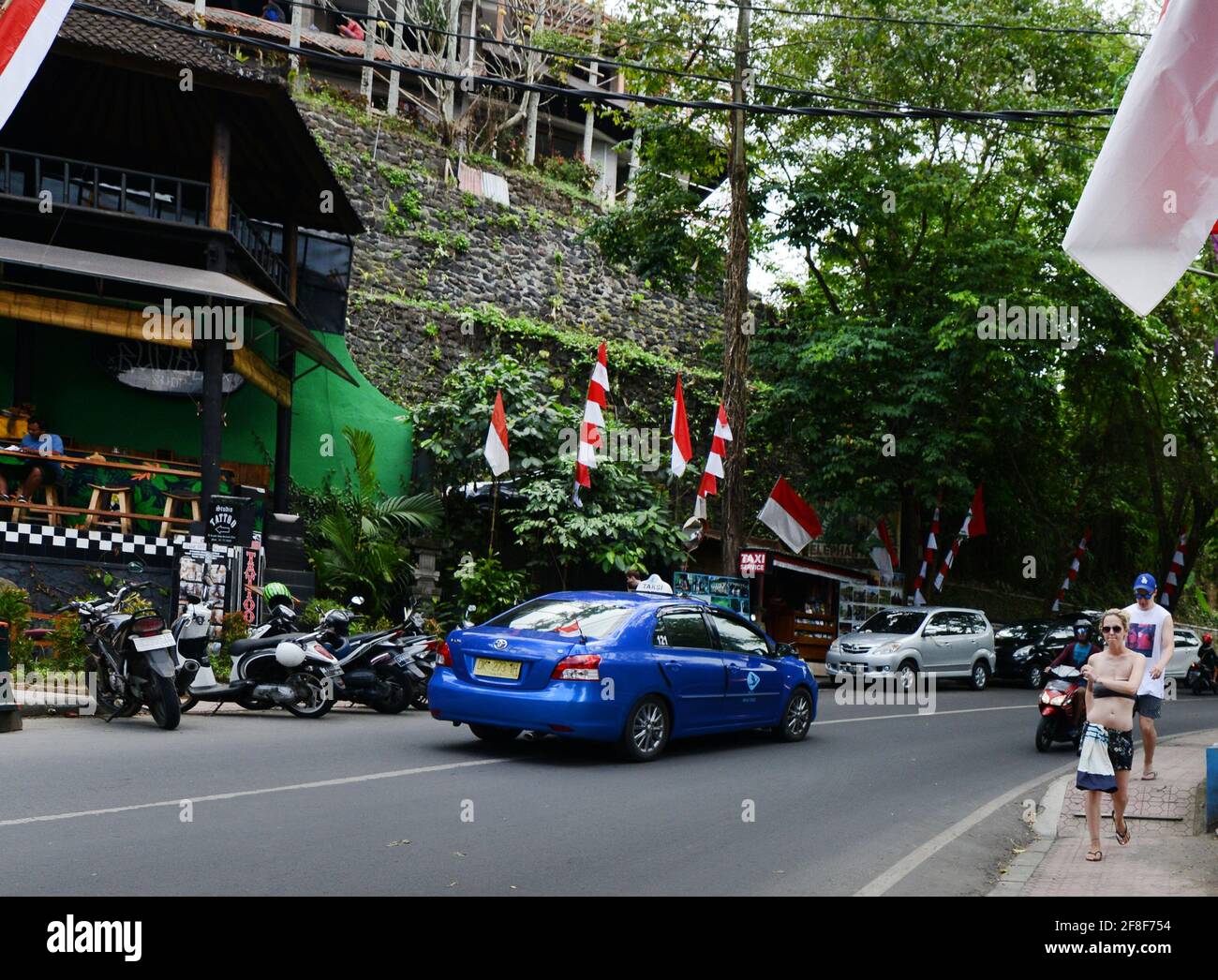 Tourist in Ubud, Bali, Indonesia Stock Photo - Alamy
