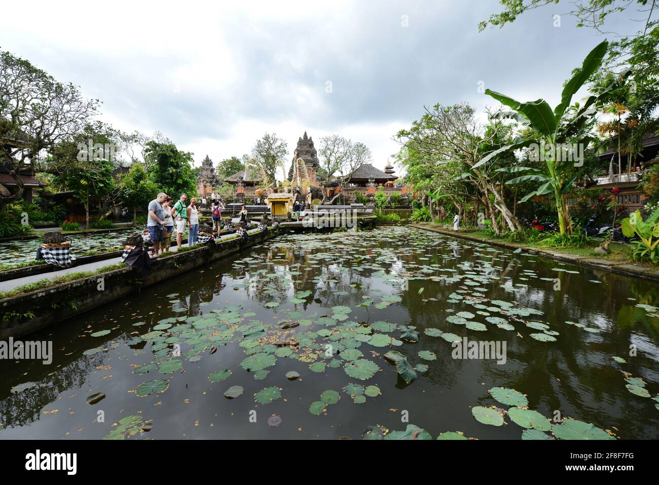 Saraswati Temple in Ubud, Bali, Indonesia Stock Photo - Alamy