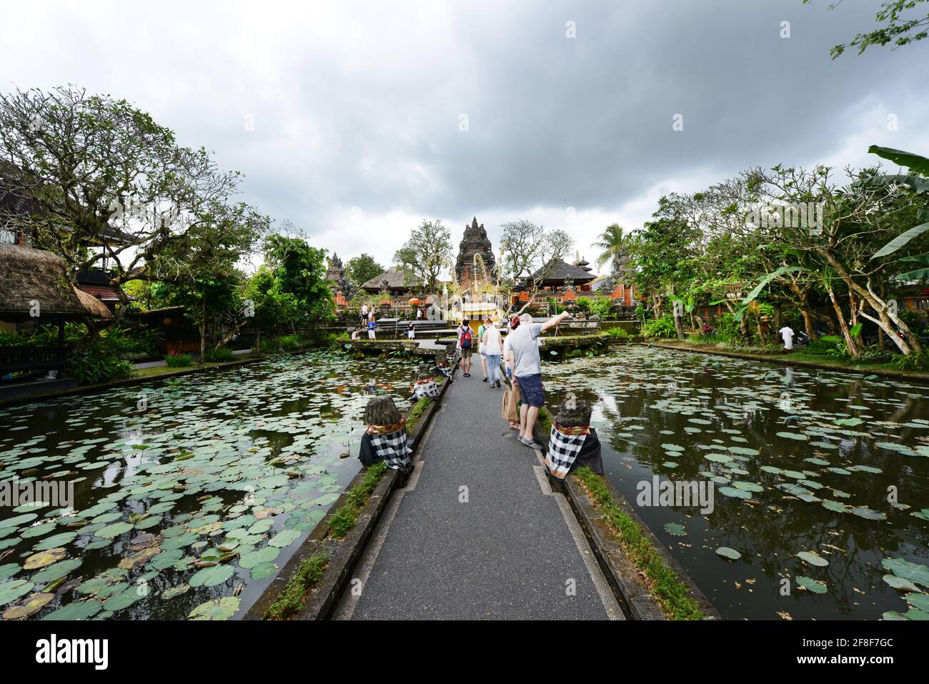 Saraswati Temple in Ubud, Bali, Indonesia Stock Photo - Alamy