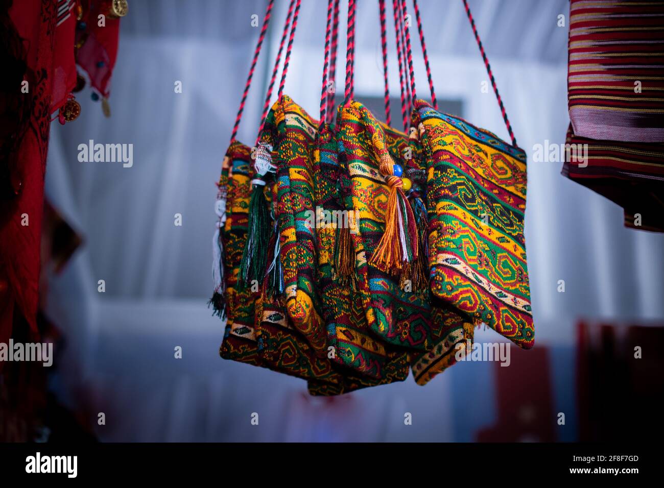 Traditional turkish handmade bags Stock Photo - Alamy