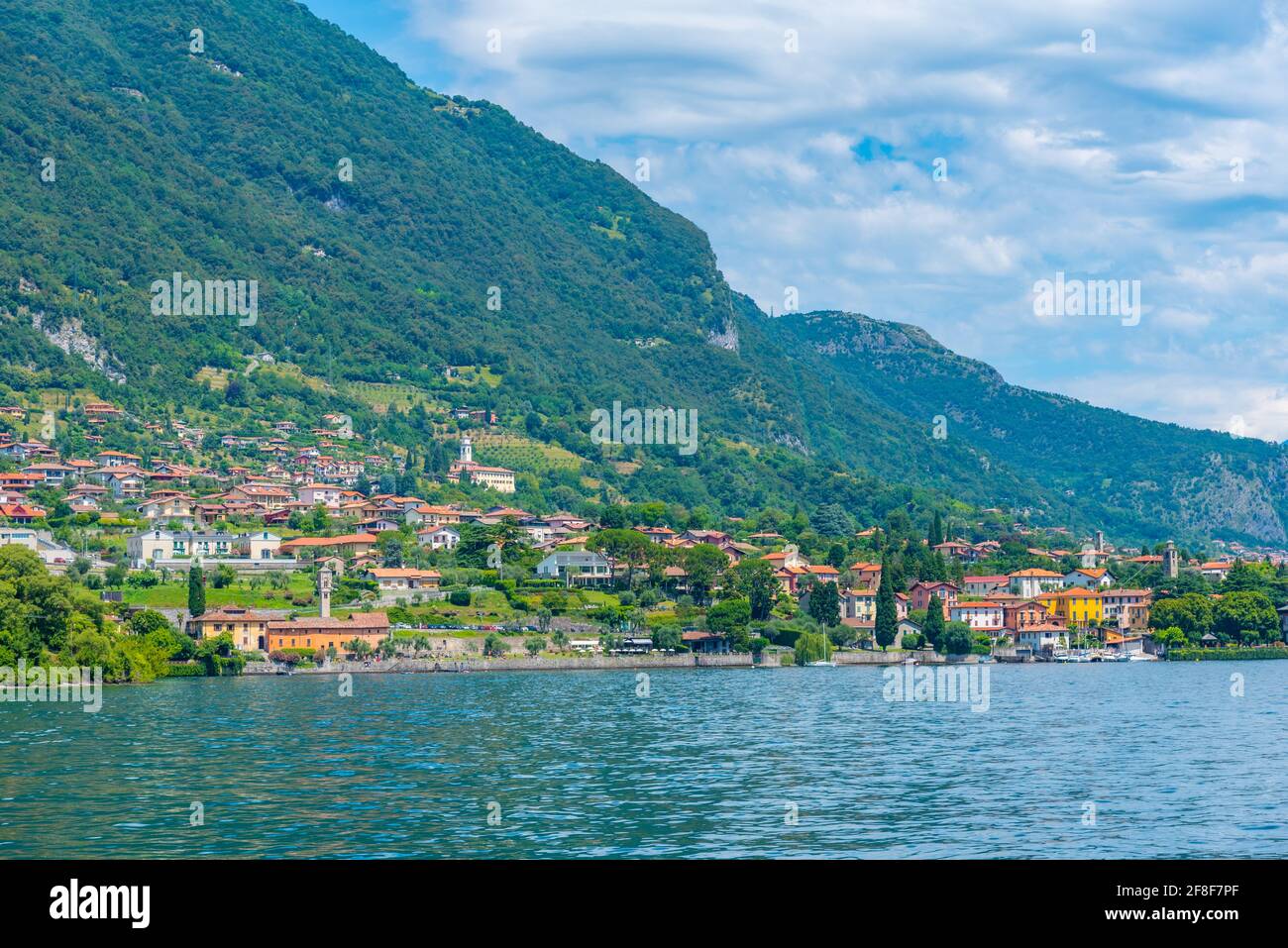Ossuccio village and lake Como in Italy Stock Photo - Alamy