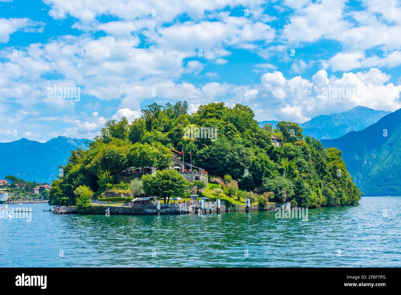 Isola Comacina a lake Como in Italy Stock Photo - Alamy