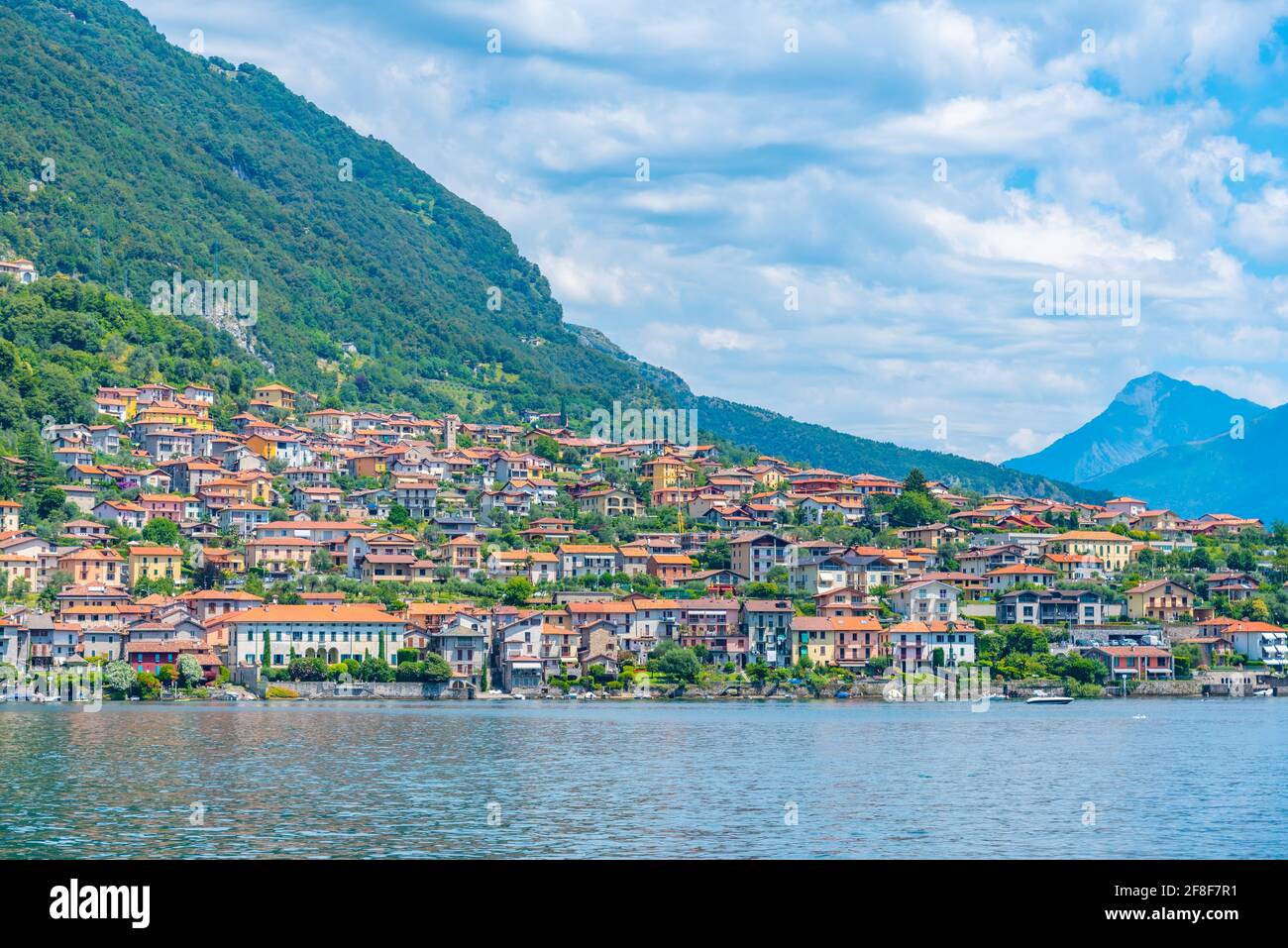 Sala Comacina village and lake Como in Italy Stock Photo - Alamy