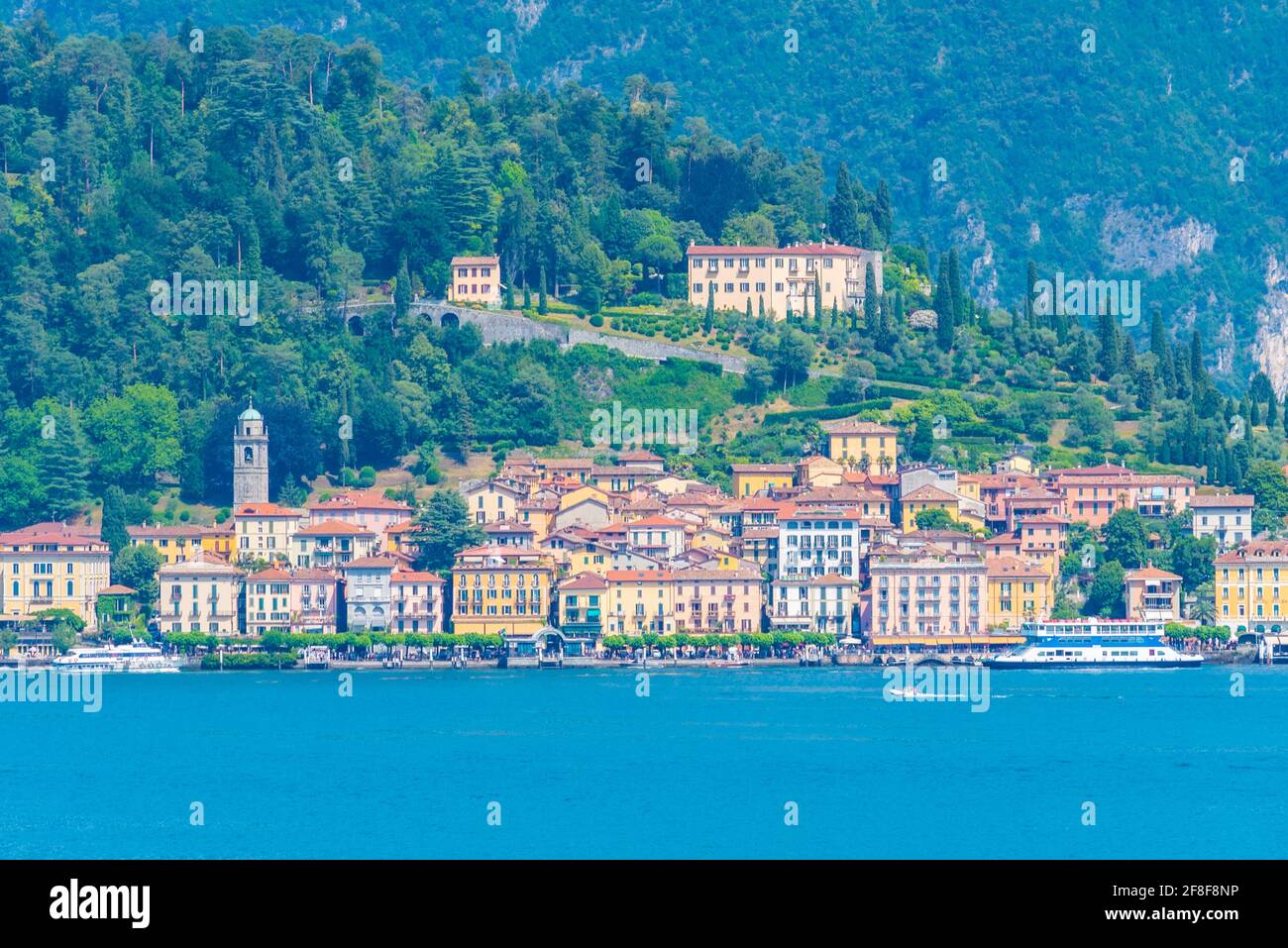 Bellagio town and lake Como in Italy Stock Photo - Alamy