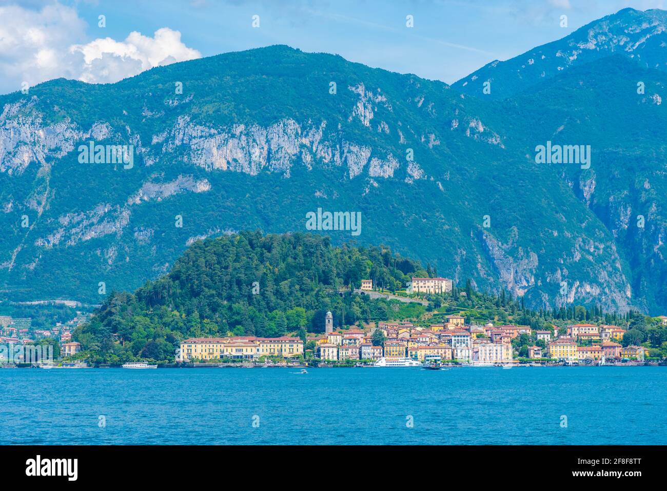 Bellagio town and lake Como in Italy Stock Photo - Alamy