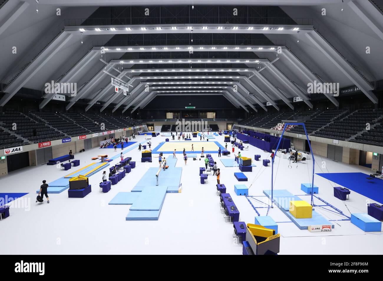 Takasaki Arena, Gunma, Japan. 14th Apr, 2021. General view, APRIL 14 ...