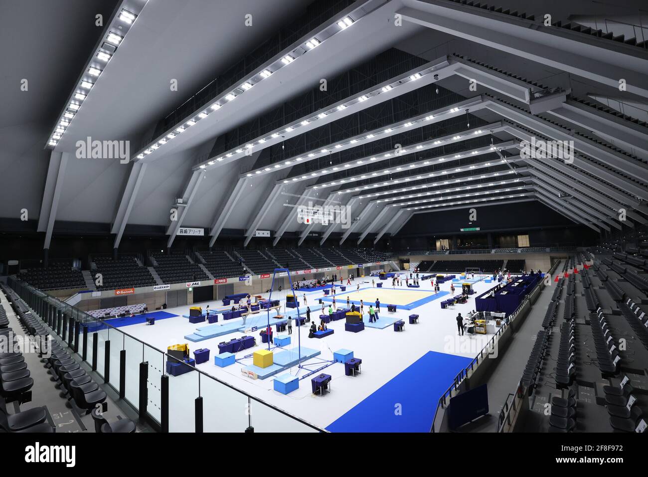 Takasaki Arena, Gunma, Japan. 14th Apr, 2021. General view, APRIL 14 ...