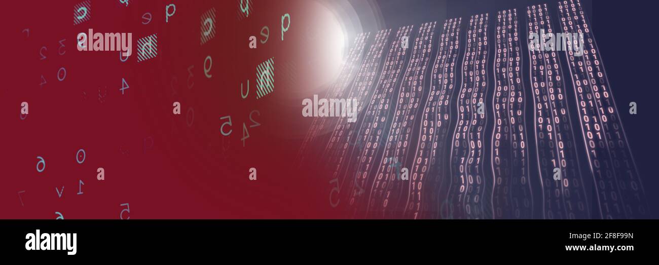 Two Computer Codes Processing Against Black And Gradient Background Program Coding Concept