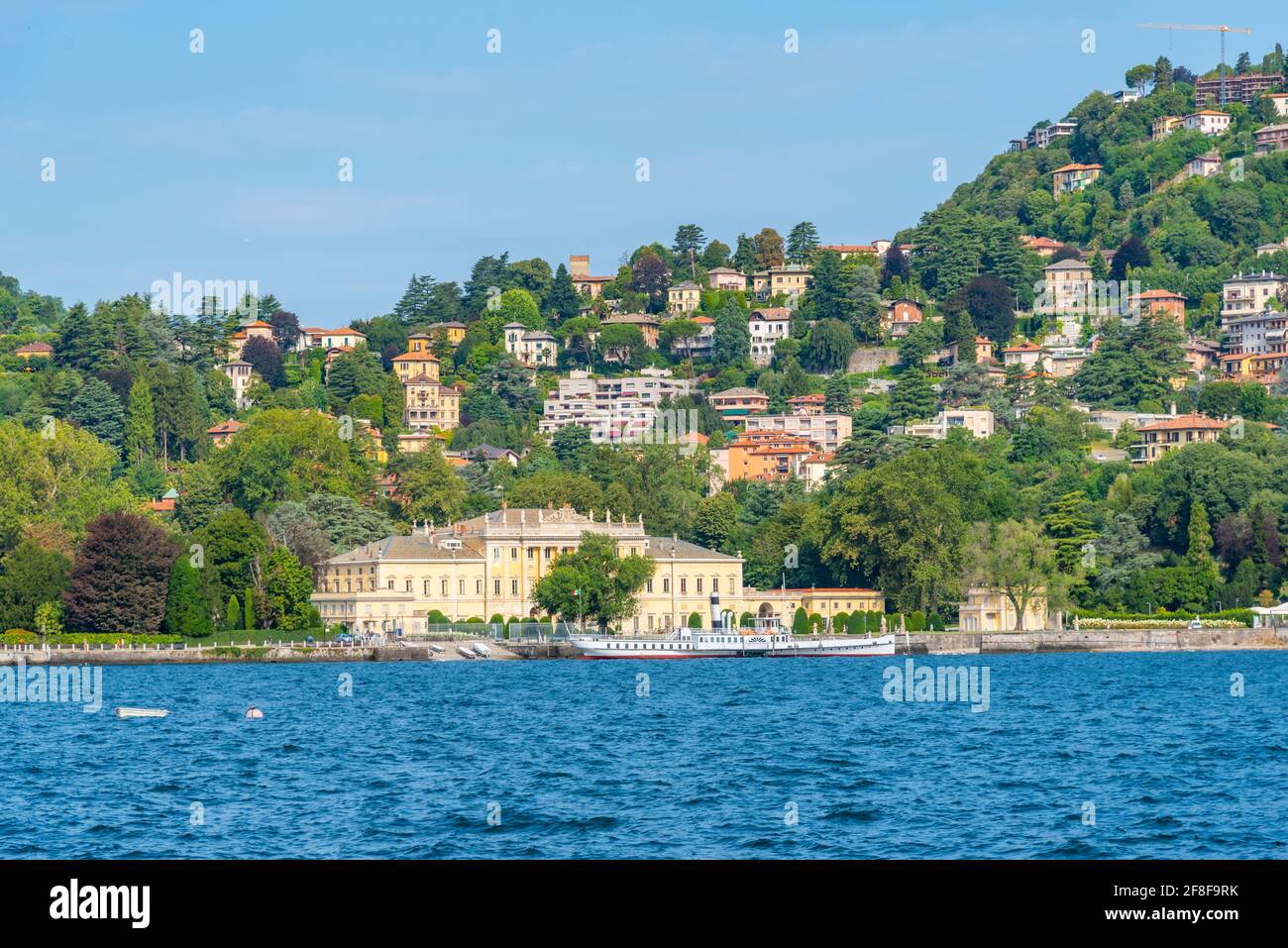 Villa Olmo situated on shore of Lago di Como in Italy Stock Photo - Alamy