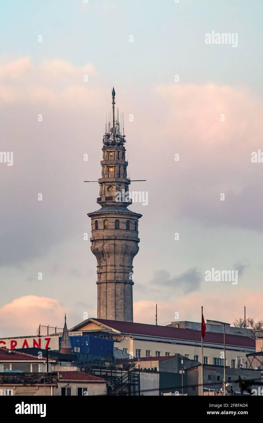View of beyazit tower hi-res stock photography and images - Alamy