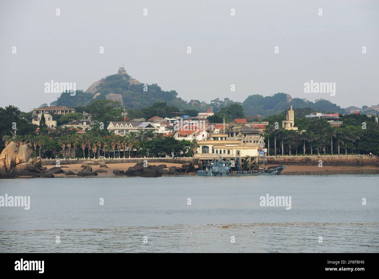 Views of Gulangyu from Xiamen Stock Photo - Alamy