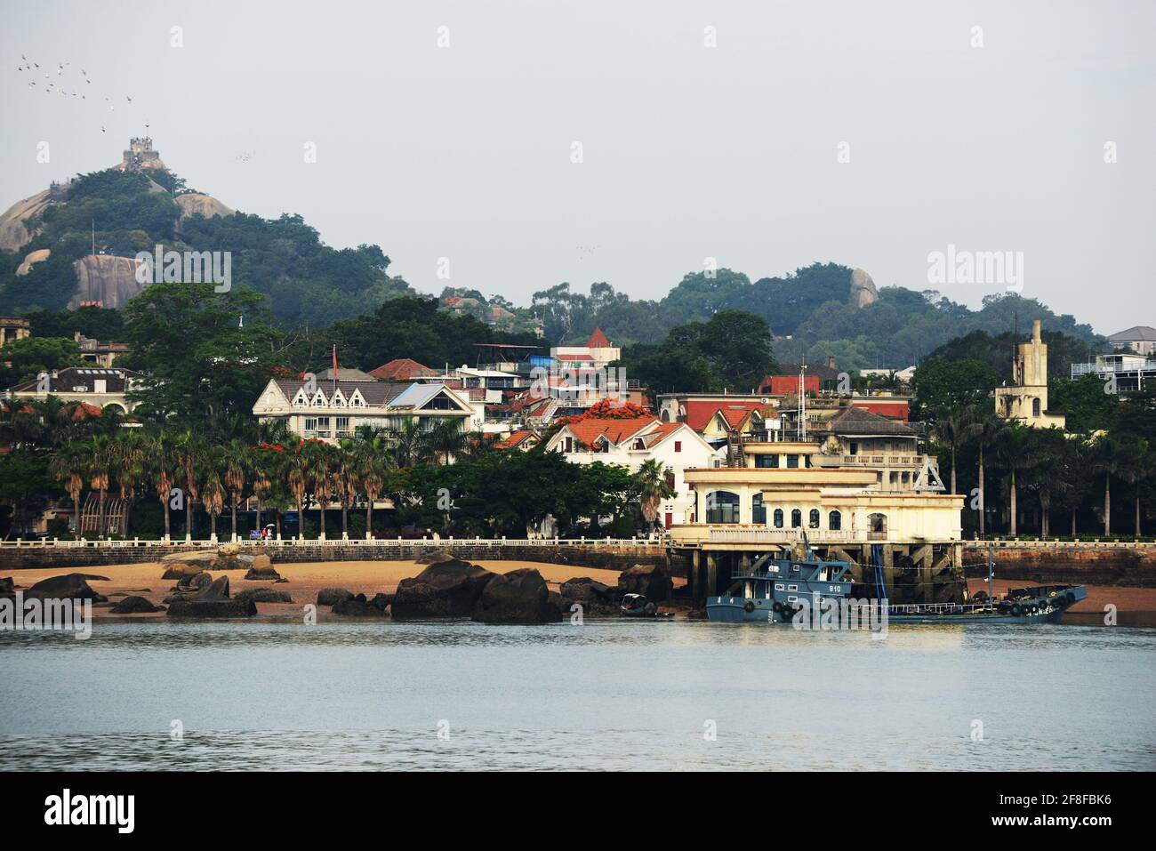 Views of Gulangyu from Xiamen Stock Photo - Alamy