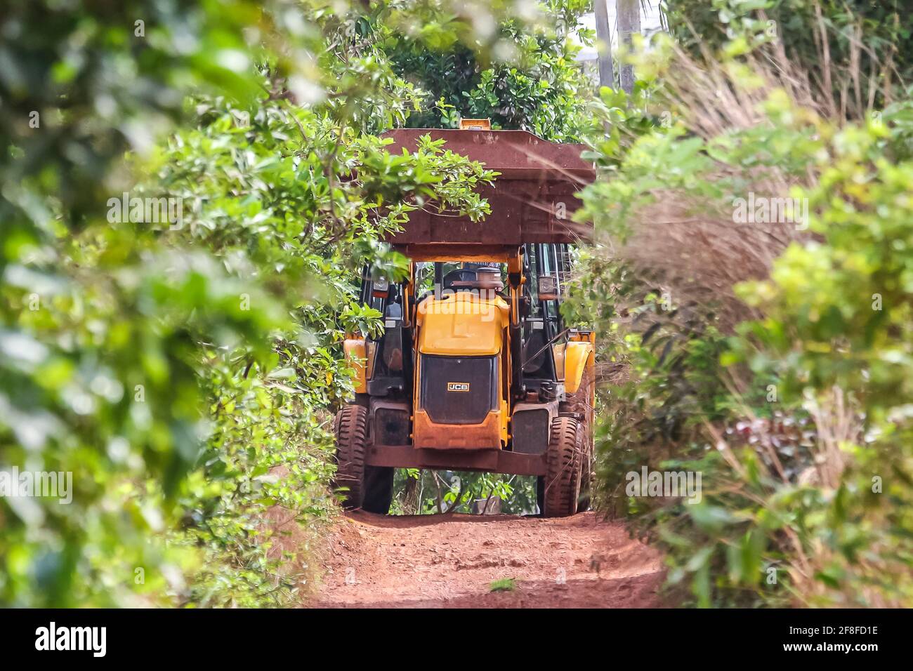 jcb working on site Stock Photo - Alamy
