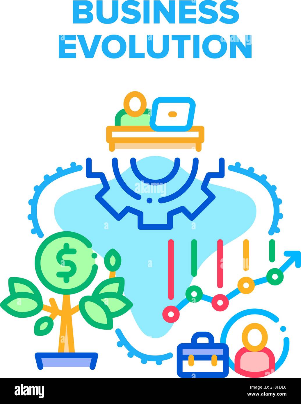 Business Evolution Icon
