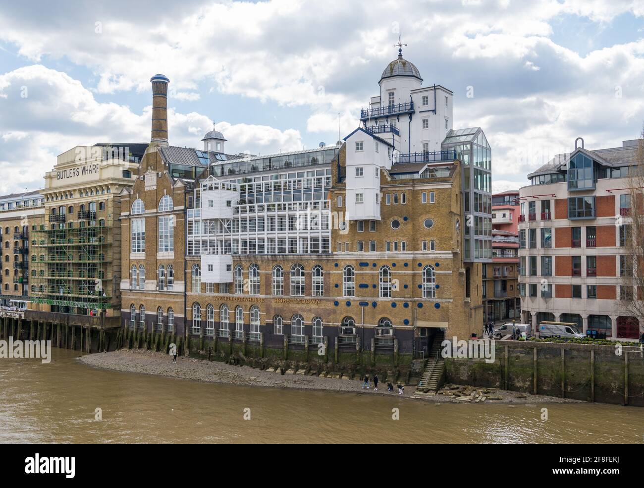 Anchor Brewhouse, an apartment building converted from a former brewery ...