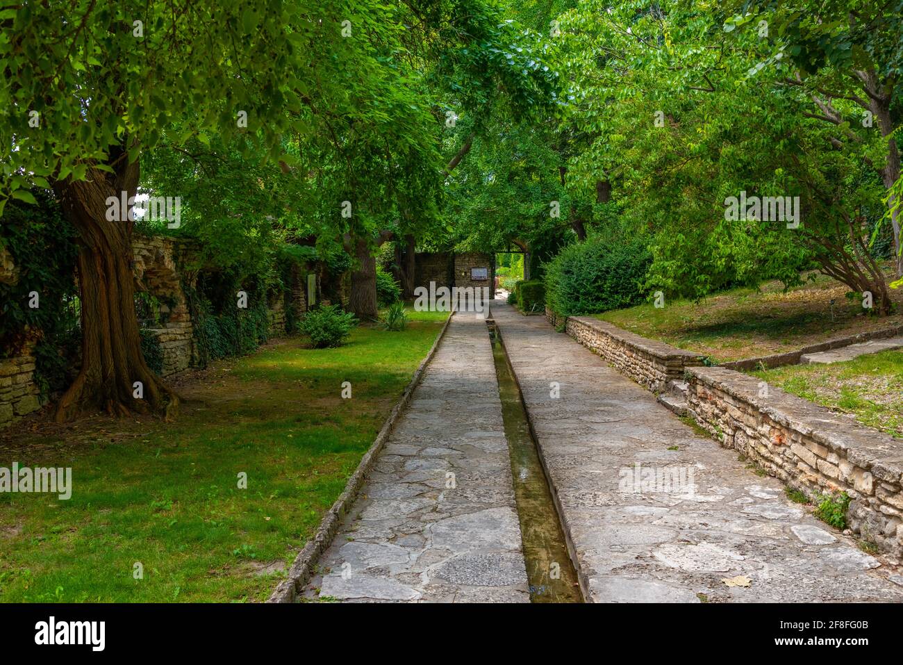 Botanical garden of Balchik palace in Bulgaria Stock Photo - Alamy