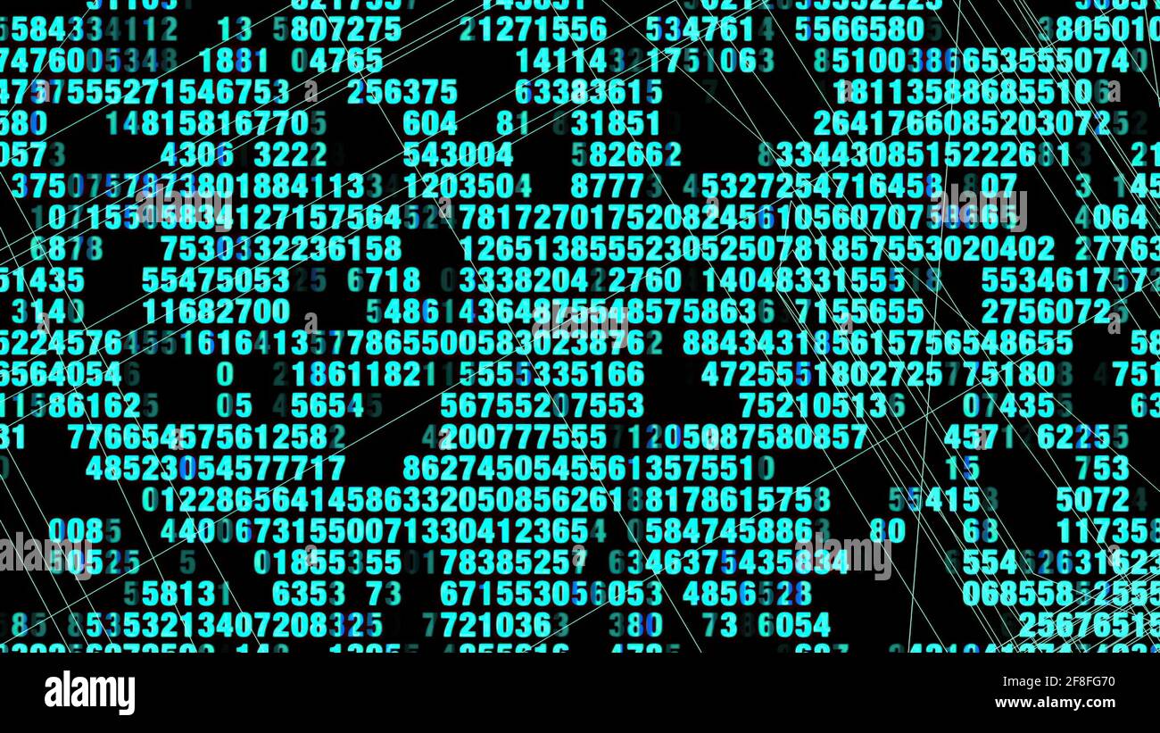 Technology Interface Computer Data Digital Screen Stock Photo - Alamy