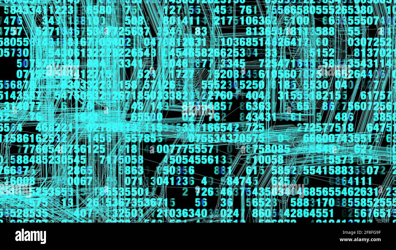 Technology Interface Computer Data Digital Screen Stock Photo - Alamy