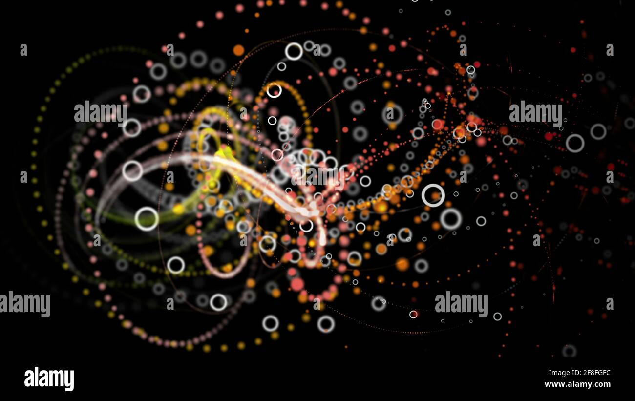 Spiral particles computer generated hi-res stock photography and images ...