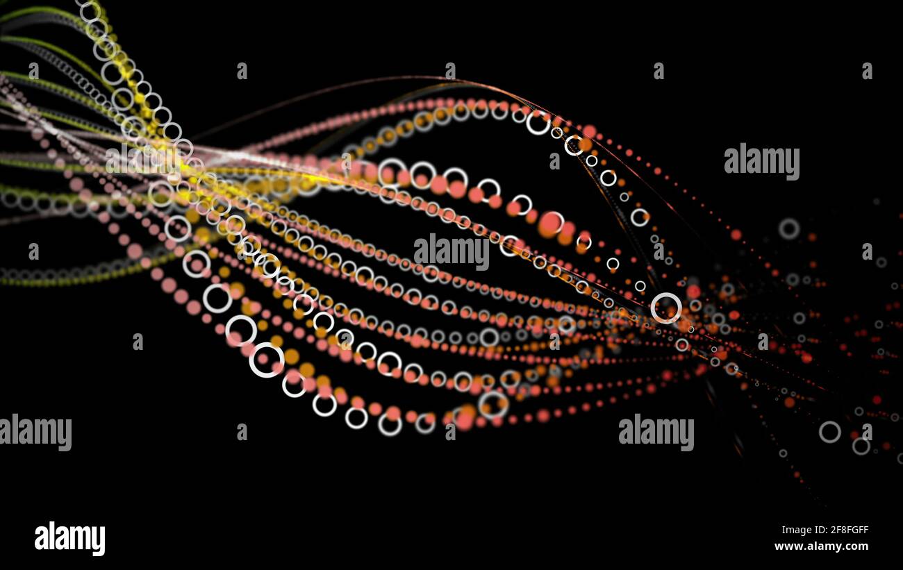 Spiral particles computer generated hi-res stock photography and images ...