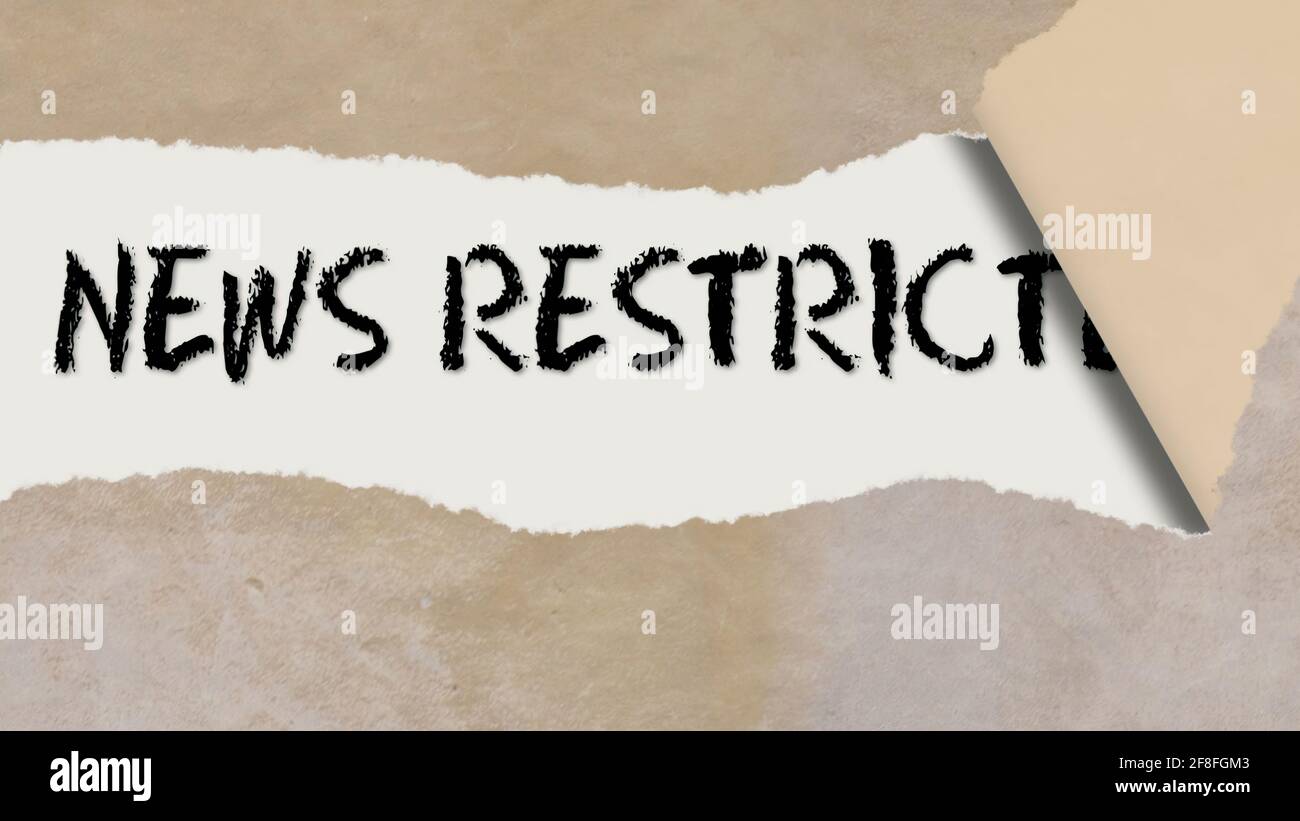 concept of torn paper with words news redirected Stock Photo - Alamy