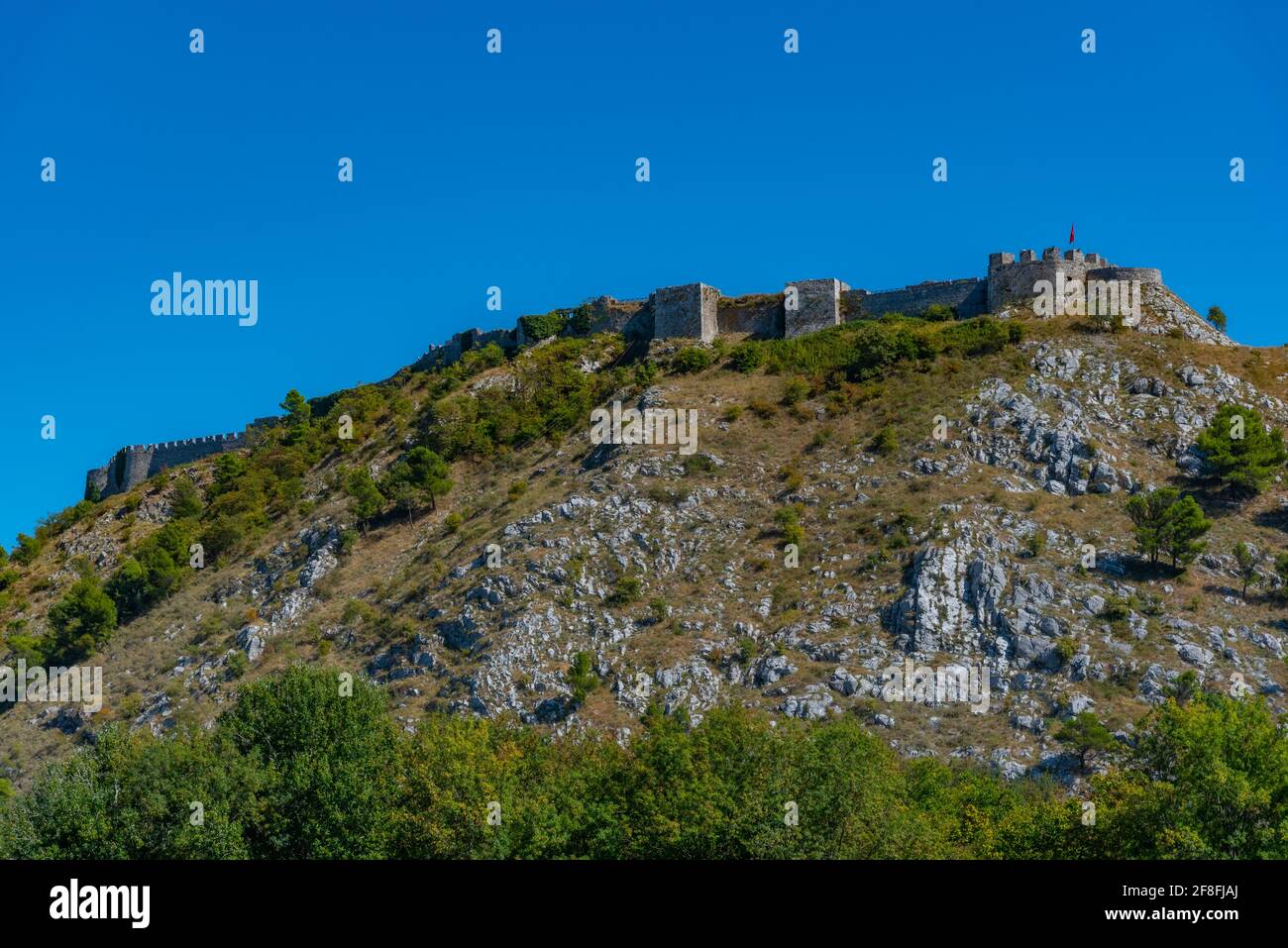 Rozafa castle near Shkoder, Albania Stock Photo - Alamy