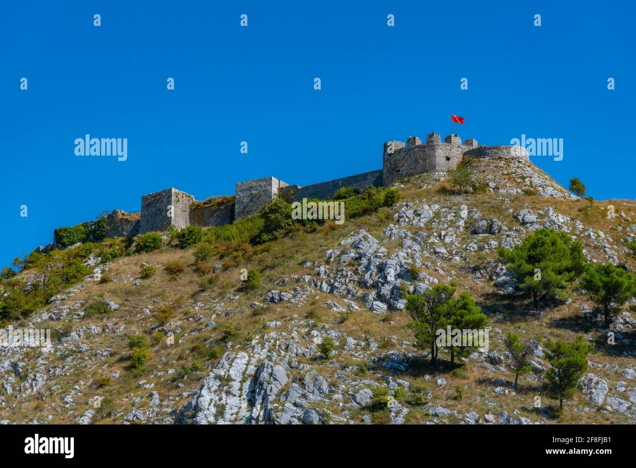 Rozafa castle near Shkoder, Albania Stock Photo - Alamy