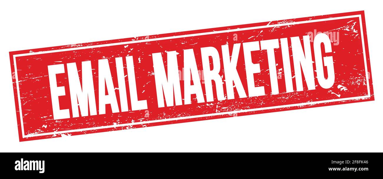 Email marketing stamp hi-res stock photography and images - Alamy