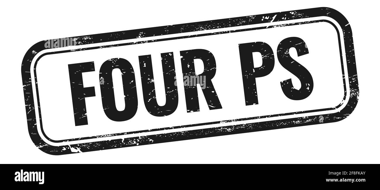 Four ps stamp hi-res stock photography and images - Alamy