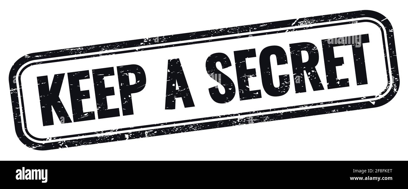 Keep a secret word Cut Out Stock Images & Pictures - Alamy