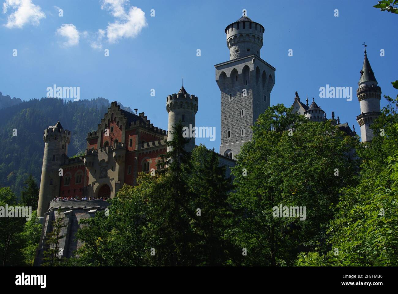 Neuschwanstein Castle, Schwangau, Bavaria, Germany Stock Photo - Alamy