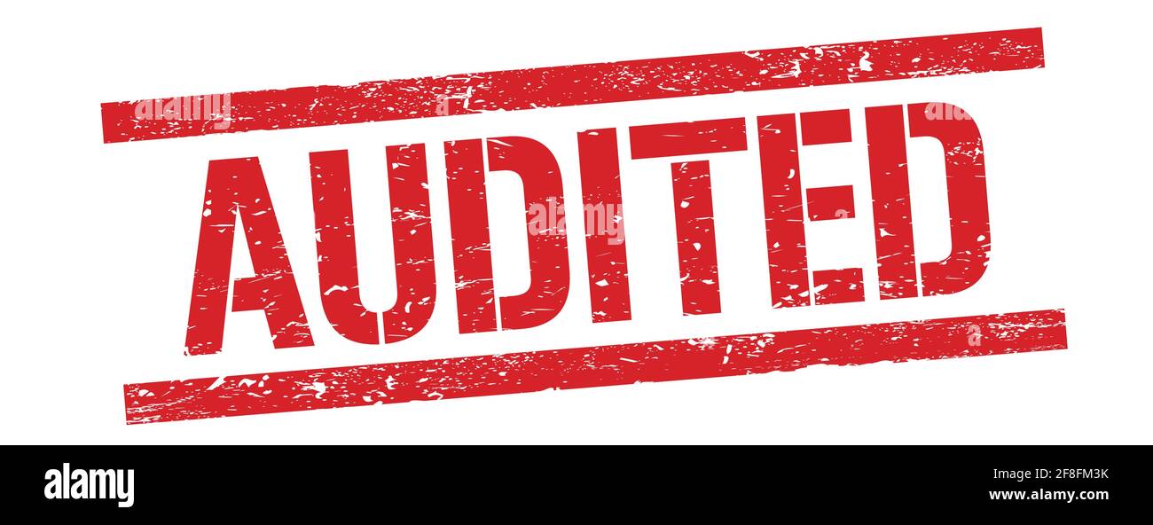 Audited stamp hi-res stock photography and images - Alamy