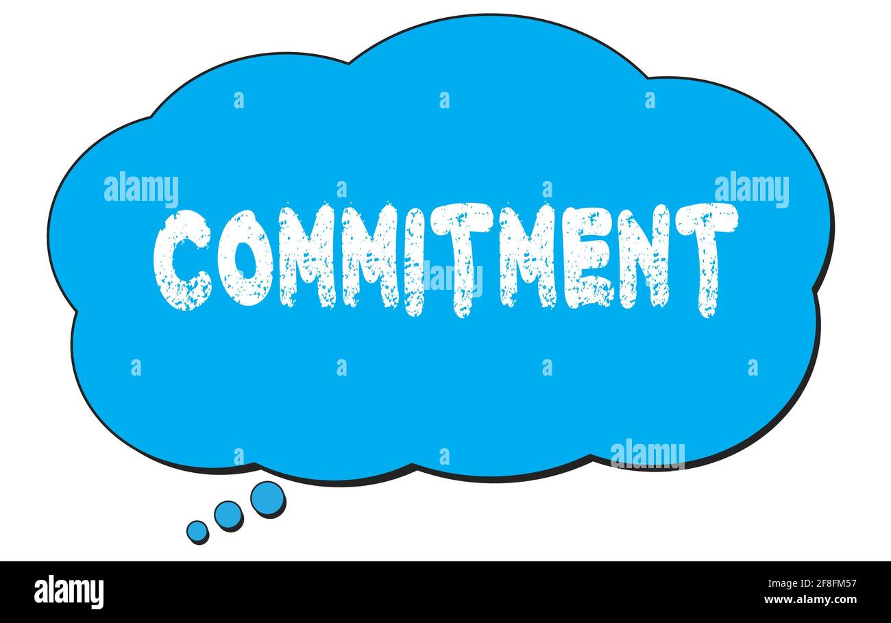 Commitment text Cut Out Stock Images & Pictures - Alamy