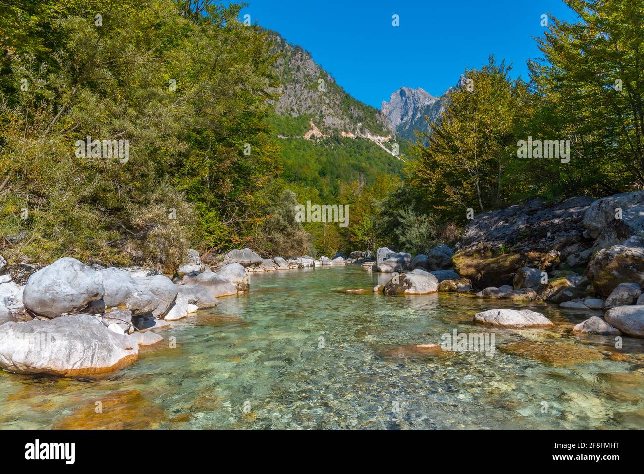 Valbone river in albania hi-res stock photography and images - Alamy