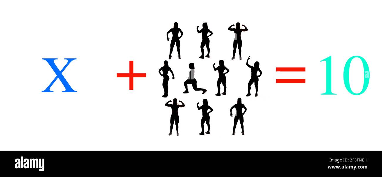 Mathematics for children; simple calculation exercises to learn ...