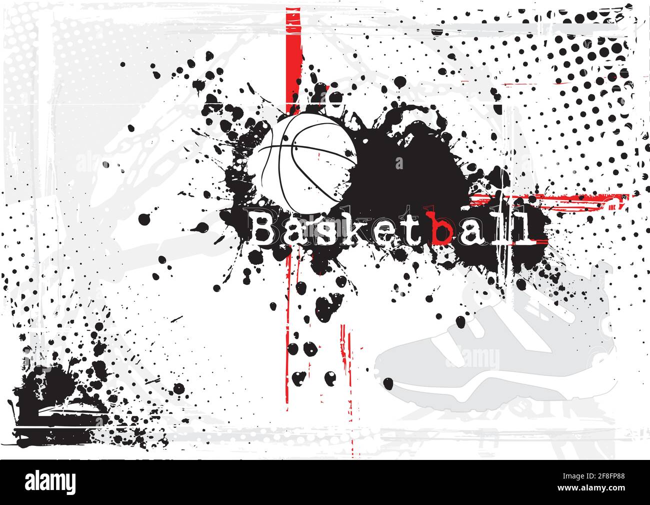 basketball poster background Stock Vector Image & Art - Alamy