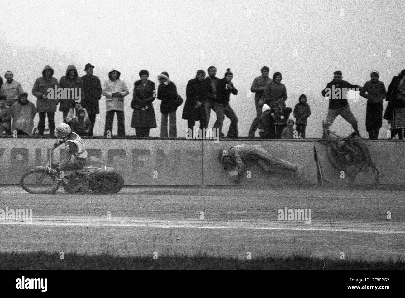 Speedway accident hi-res stock photography and images - Alamy