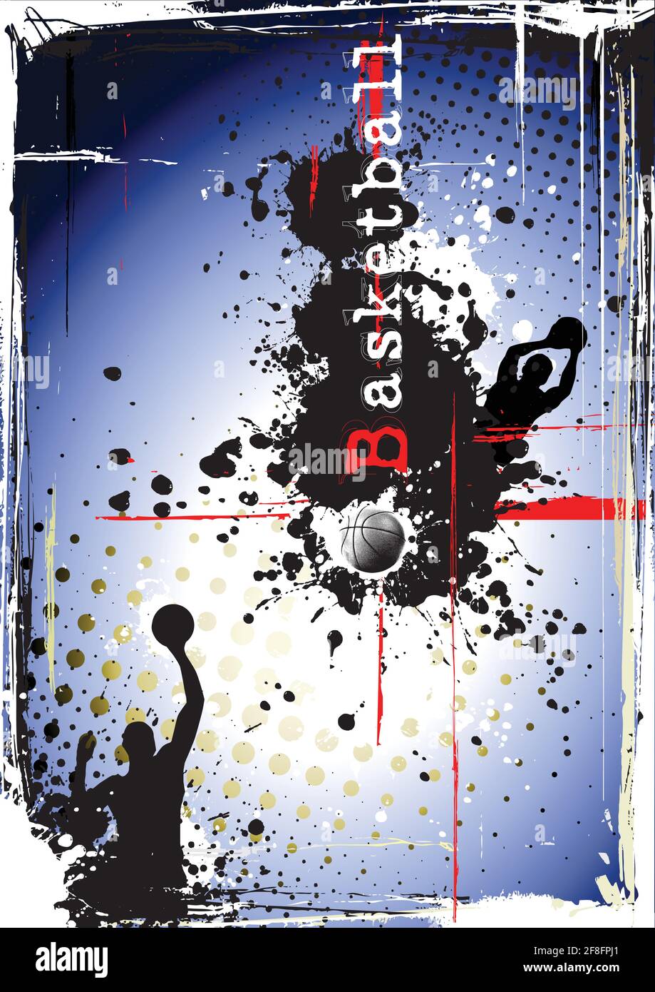 basketball poster background Stock Vector Image & Art - Alamy