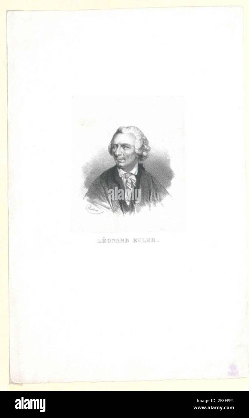 Euler leonhard hi-res stock photography and images - Alamy