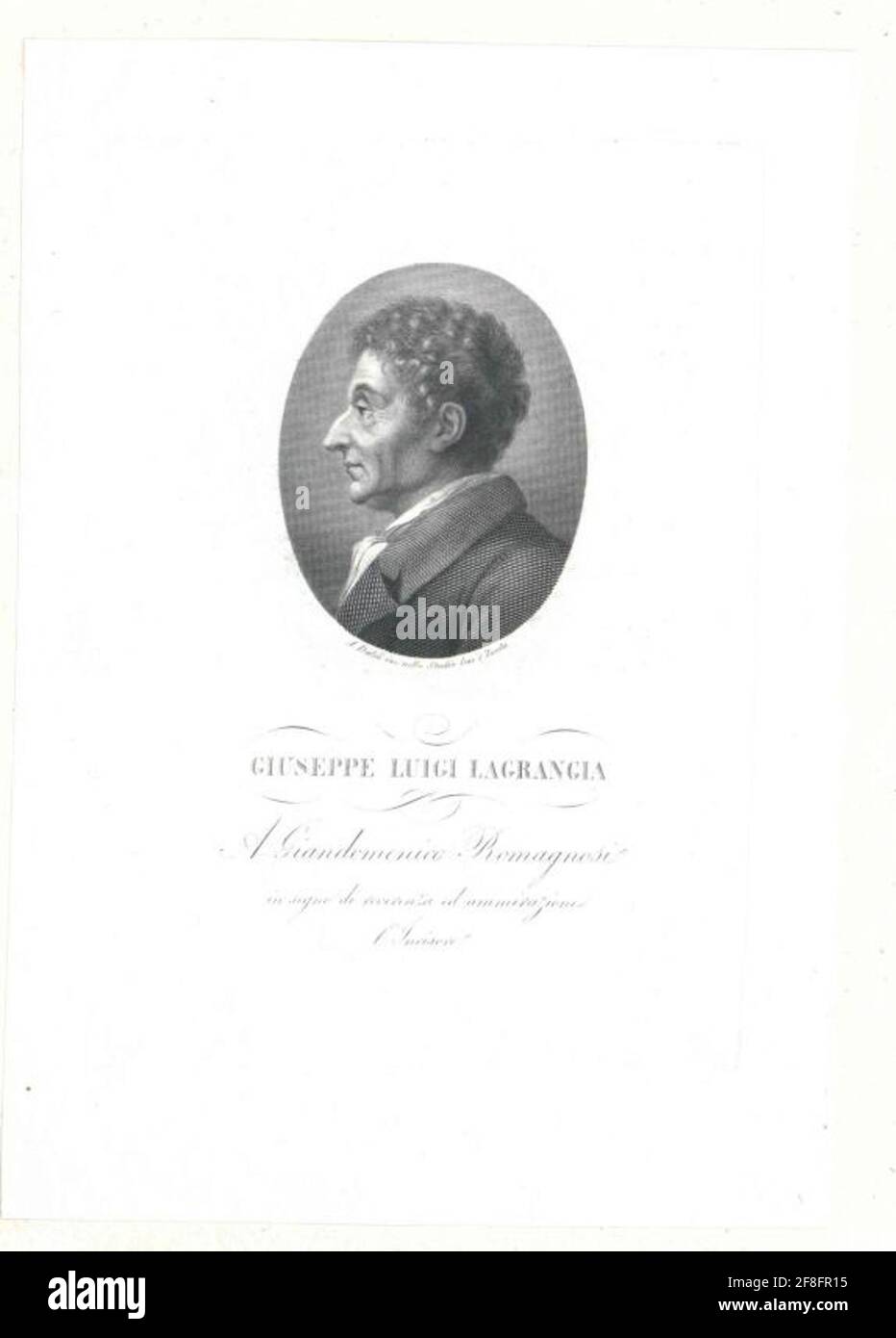 Lagrange, Joseph Louis Comte Stock Photo - Alamy