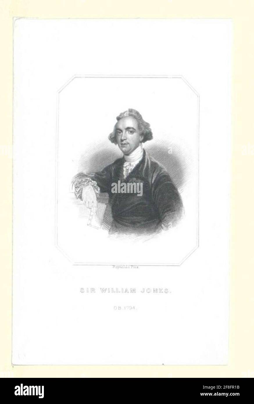 Jones, Sir William Stock Photo - Alamy