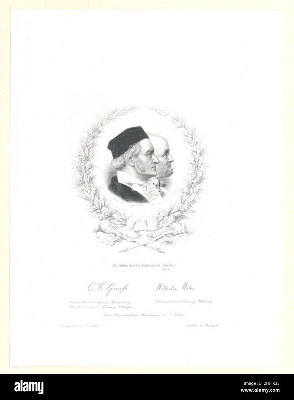 Gauss, Karl Friedrich Stock Photo - Alamy