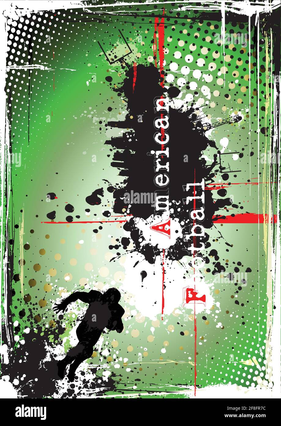 american football poster background Stock Vector Image & Art - Alamy
