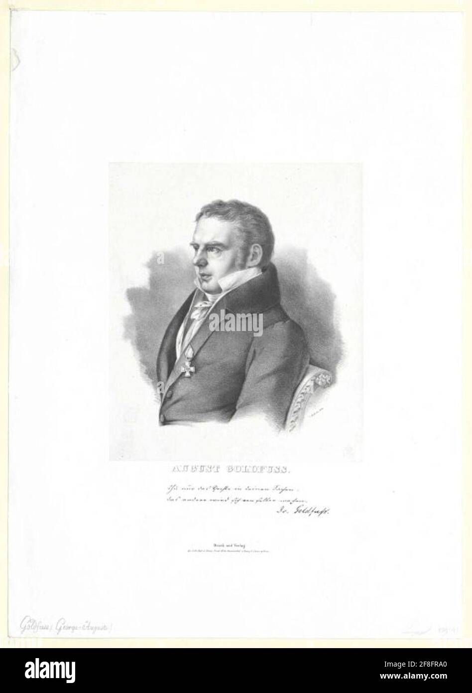 Goldfuss, Georg August Stock Photo - Alamy