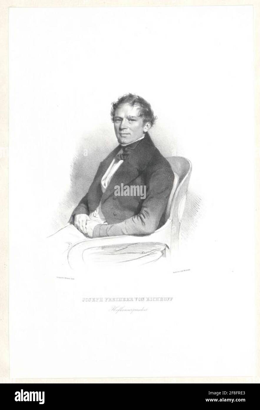 Eichhoff, (Peter) Joseph Freiherr von Stock Photo - Alamy