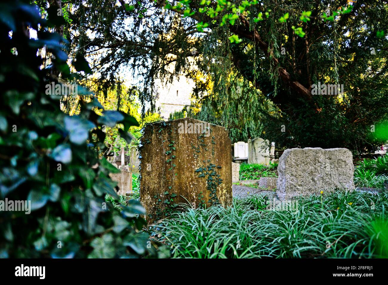 Old grave stone st john hi-res stock photography and images - Alamy