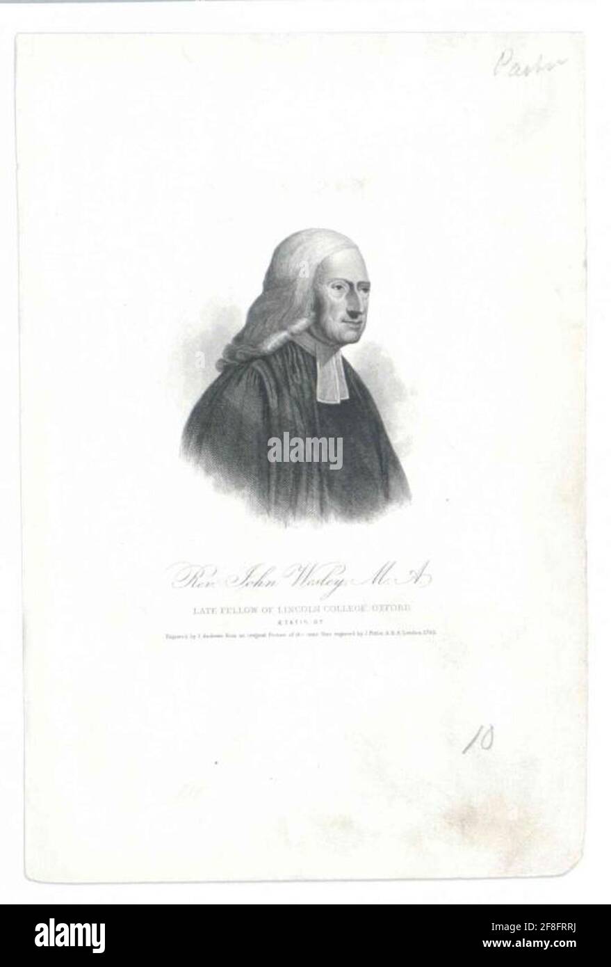 Wesley, John Stock Photo - Alamy